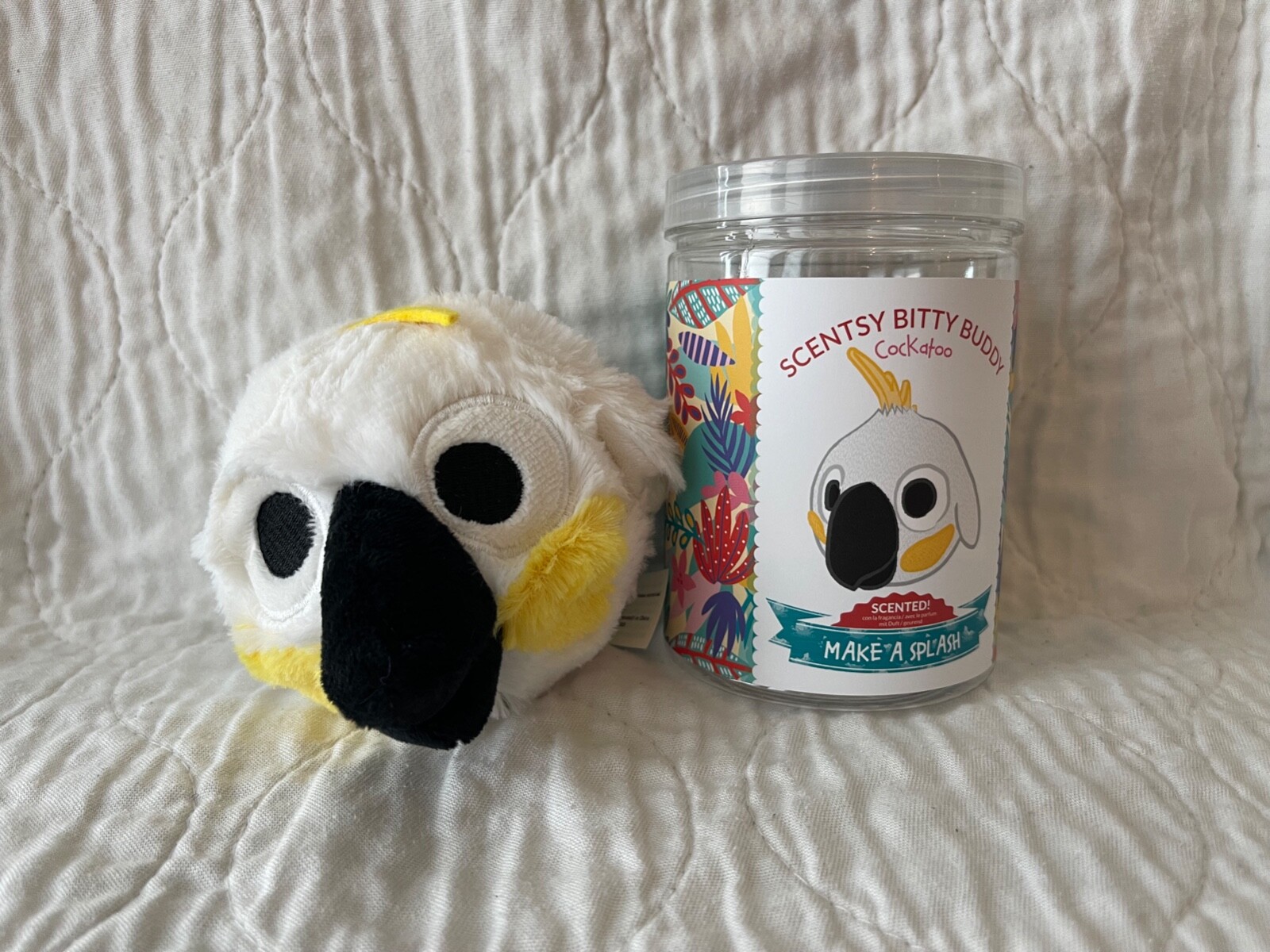 Scentsy Bitty Buddy COCKATOO Make a Splash Scent - NEW | eBay