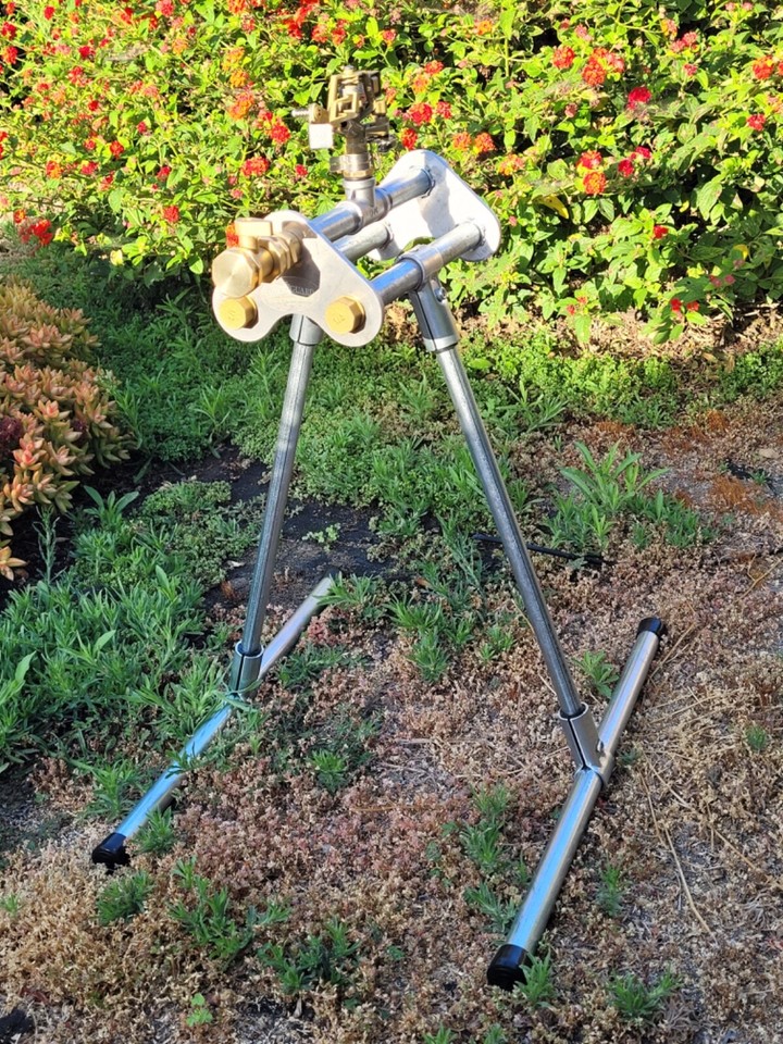 ESG1-METALLIC Roof-top Sprinkler with 3/4 Hose Swivel Brass Adapter ...