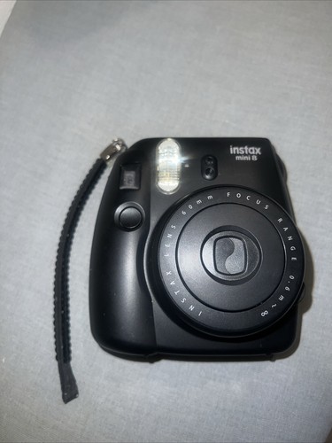 Fujifilm Instax Mini 8 Instant Film Camera (Black) - Tested & Works | eBay