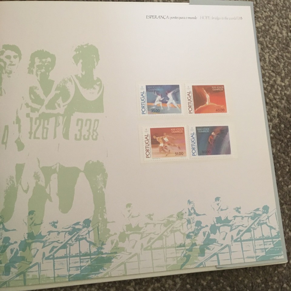 UPU CONGRESS DELEGATE PROMO / YEARPACK MINT POSTAGE STAMPS PORTUGAL ...