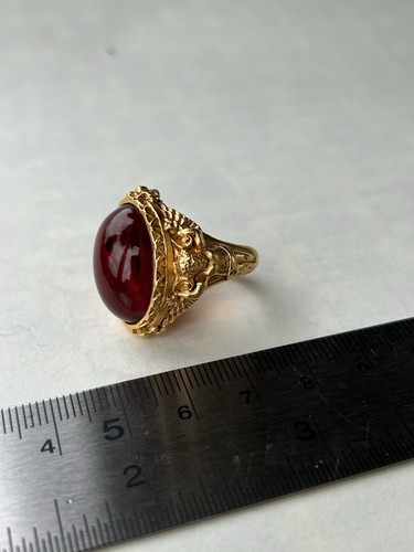 Elizabeth Taylor for AVON GUILDED AGE Cherub Ring Size 6 Vintage RARE | eBay
