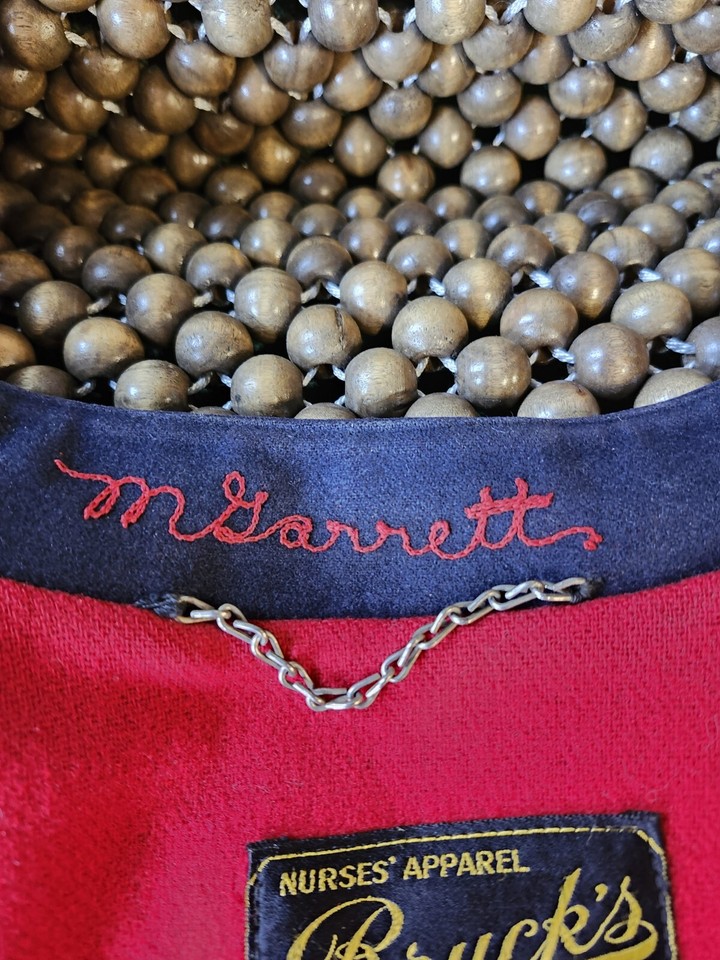 Bruck's WW2 1940s WWIl Nurses Wool Cape/Cloak W/Owner's Name | eBay