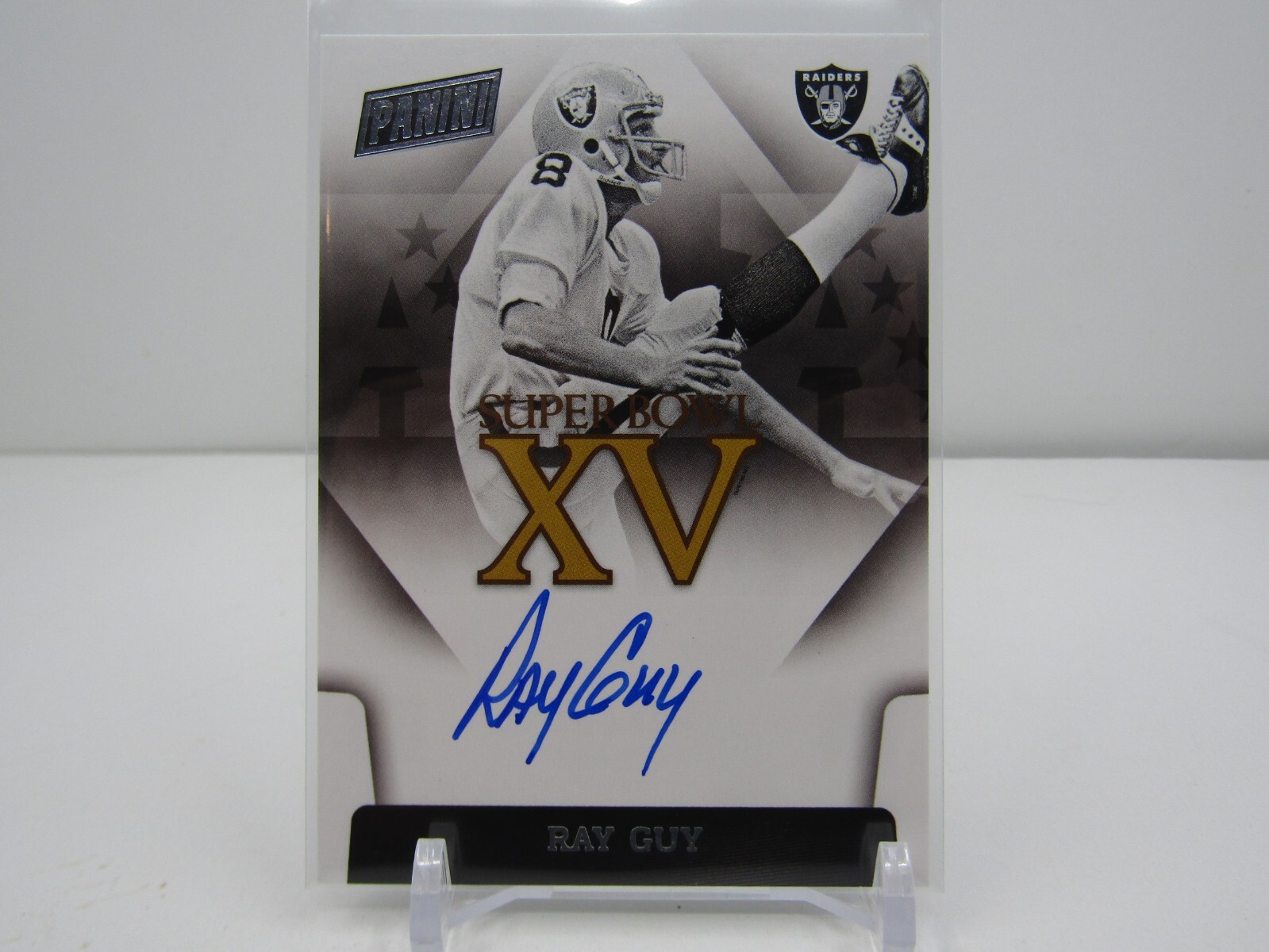 RAY GUY 2018 PANINI SUPERBOWL XV AUTOGRAPH AUTO SSP!!- RAIDERS!! | eBay
