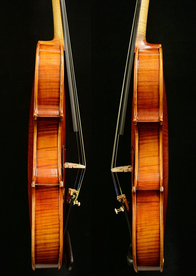 Rare Violin Stradivari 1716 Messiah Violin 1-PC Flame Back No. W060 | eBay