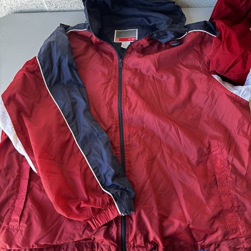 “Ocean Pacific Vintage 80s” Jacket XL Windbreaker Blue Rainbow OP Surf ...