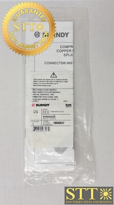 YSR4CFX8CFXLTCKITC BURNDY SPLICE REDUCER KIT 4 AWG/ 8 AWG 10090637 NEW ...