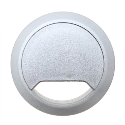 Pack of 5 Silver Desk Cable Tidies 60mm, Desk Grommets, Desk Hole ...