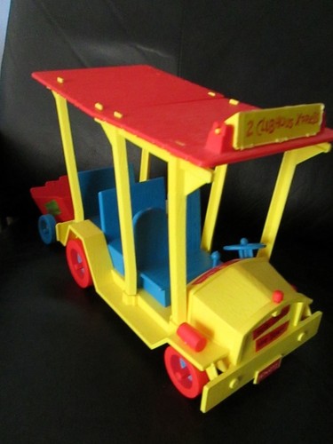 Rare Boxed Complete Vintage Honey Hill Bunch Gang Rickety Rig Bus Car ...