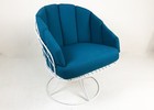 Homecrest Model #72 Kingston Barrel Chair Cushion | eBay