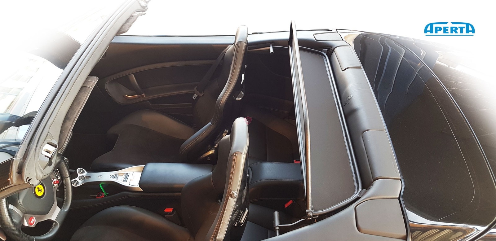 WIND DEFLECTOR FERRARI CALIFORNIA 2008-2018 WINDSTOP SCREEN SHIELD ...