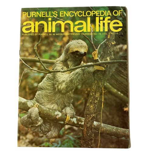 Purnell’s Encyclopedia Of Animal Life Magazine Volume 5 Number 14 ...