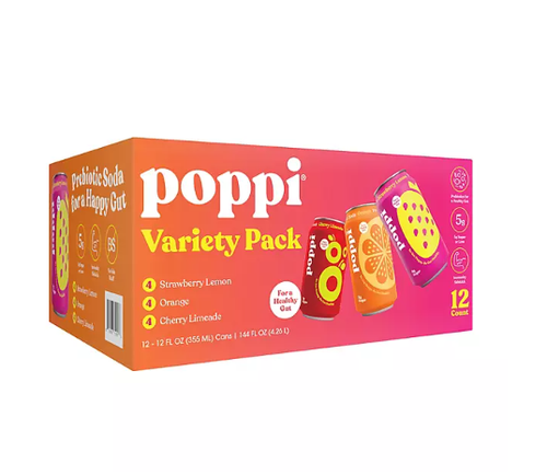 Poppi Probiotic Soda Variety Pack 24 COUNT | eBay