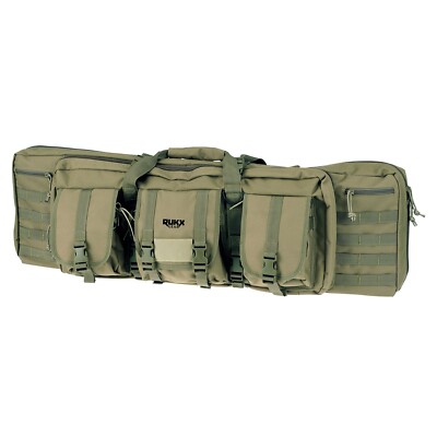 Rukx 42" Tactical 2 Gun Soft Padded Rifle Case 42″x12.5″, Green # ...