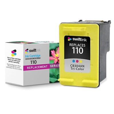 Compatible HP 110 Ink Cartridge Tri-Color (CB304AN) | eBay