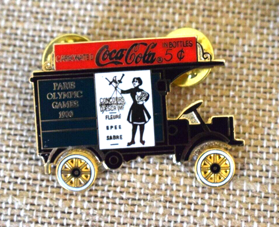 Olympic Coca Cola Delivery Truck Trading Pins Lot of 7 from 1996 ...