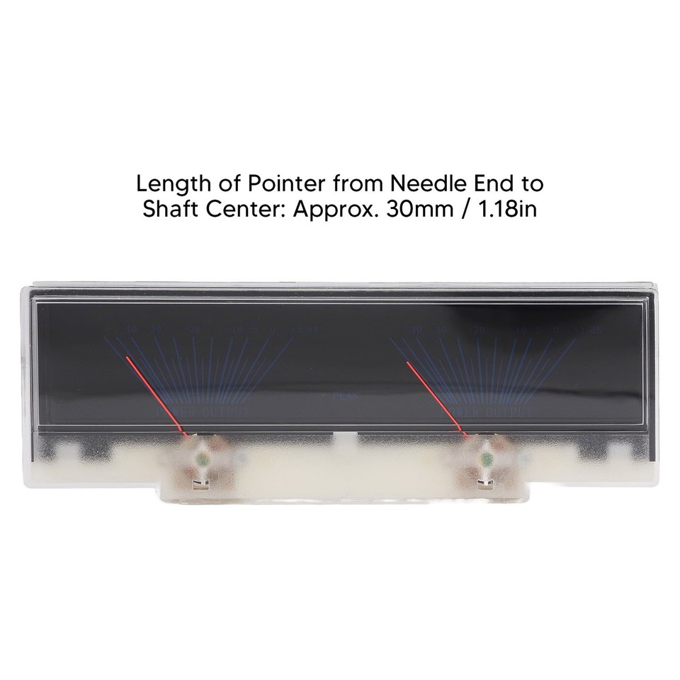 VU Meter Header VU Meter Mit Blauer LED-Hintergrund Beleuchtung Mit ...