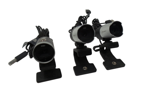 Lot of 3 Microsoft LifeCam Studio 1425 1080p and Cinema 1393 720p HD ...