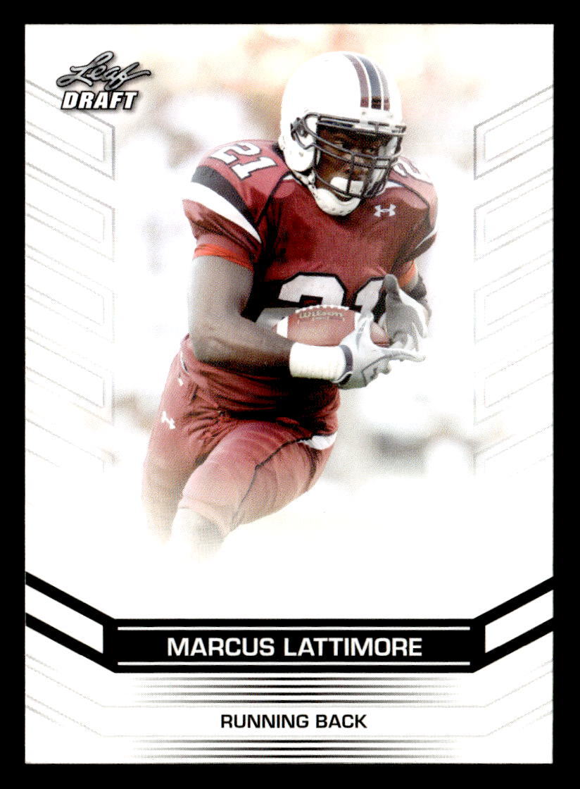 2013 Leaf Draft - #46 Marcus Lattimore (RC) for sale online | eBay