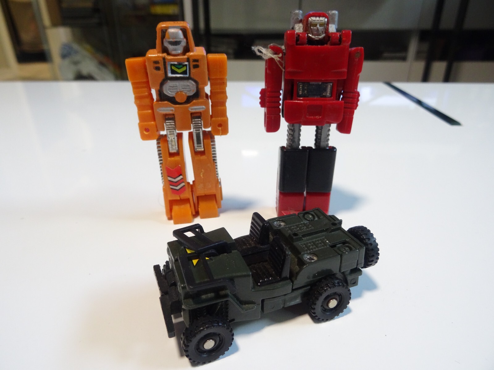 LOT OF 3 Vintage Bandai GoBots Go Bots Red Scooter Mr 16 Action Figure ...