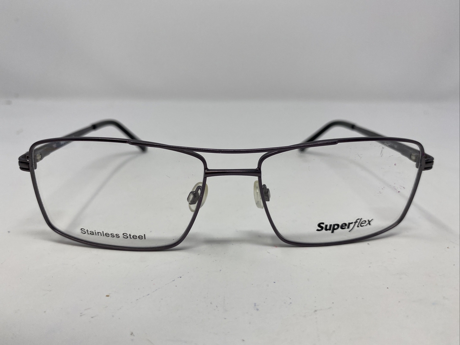 Superflex SF-510 C.2 57-17-150 Gunmetal Metal Full Rim Eyeglasses Frame ...