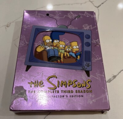 The Simpsons - The Complete Third Season (DVD, 2009, 4-Disc Set ...