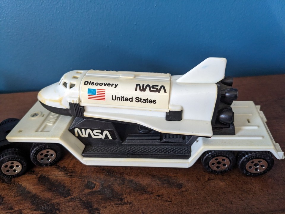 BUDDY L NASA Space Shuttle Transport Mack Semi Truck Trailer 80 1980 | eBay