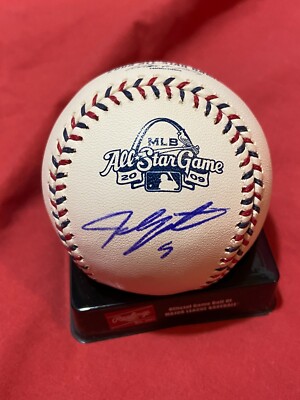 JUSTIN UPTON AUTOGRAPHED SIGNED 2009 ALL STAR GAME BASEBALL ARIZONA ...