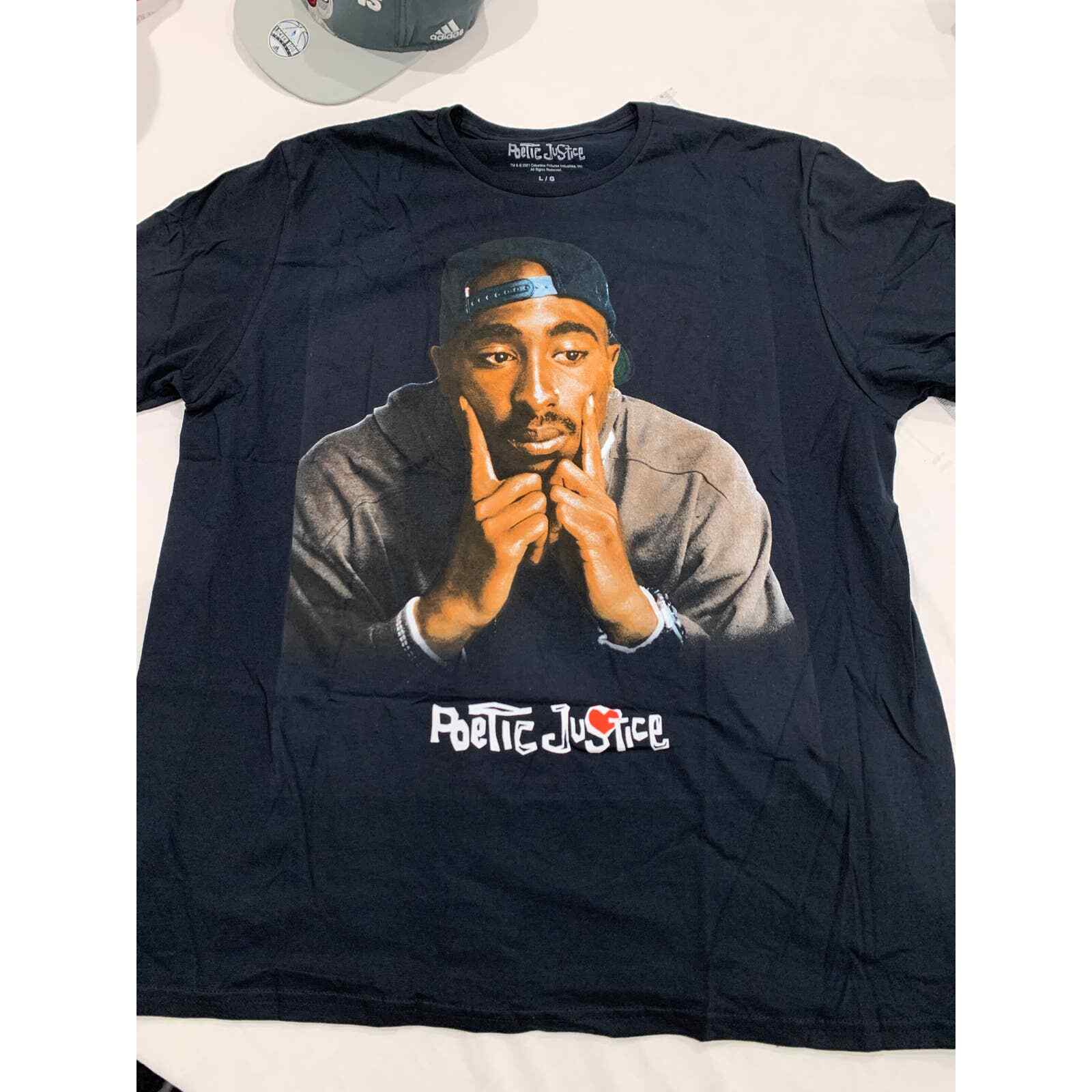 Poetic Justice Tupac Shakur 2Pac Graphic Licensed Tee… - Gem