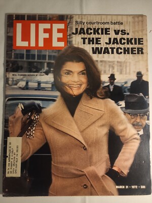 1972 March 31 LIFE Jackie Kennedy World Trade Center Construction (MH65 ...