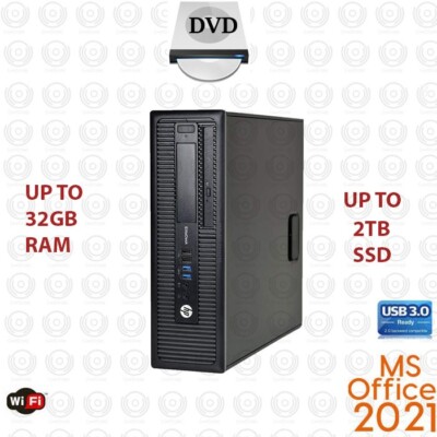 HP Desktop Computer PC i5 , up to 32GB RAM, 2TB SSD, Windows 11 or 10 ...