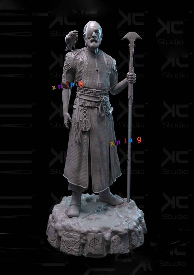 1/8 26CM odin 3D Print Figure Model Kit GK Unpainted Unassembled Garage ...