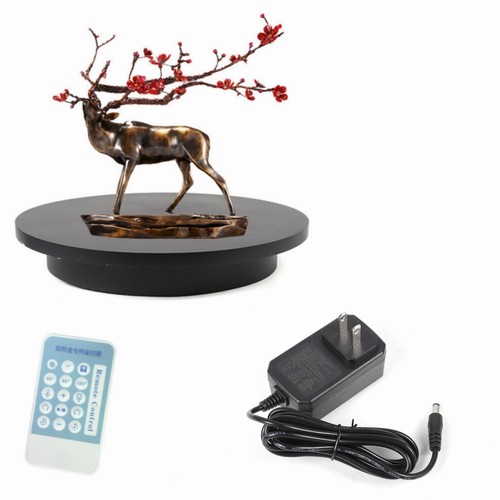 16.5" Remote Control Electric Motorized Rotating Turntable Display ...