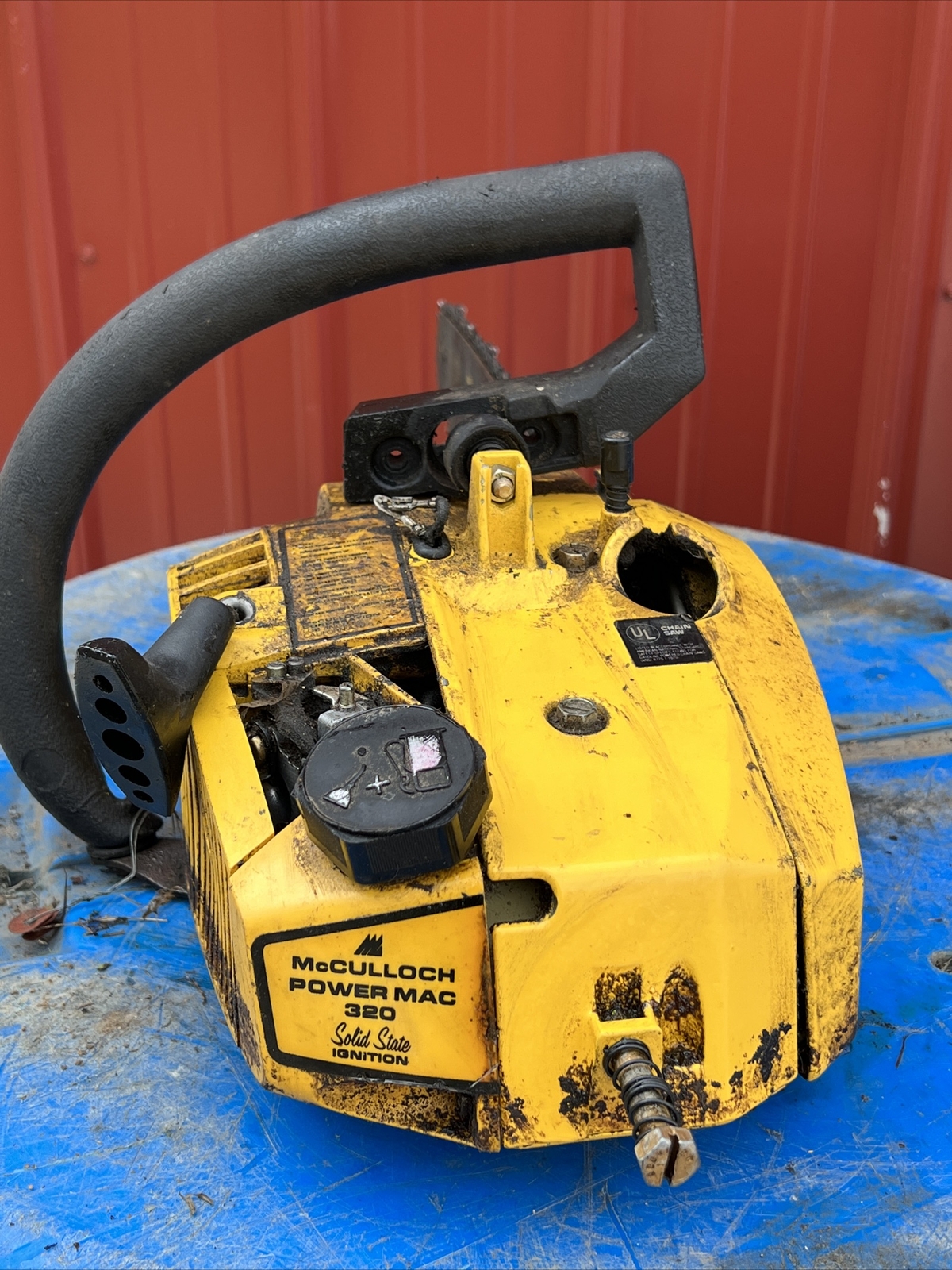 Vintage McCulloch Power Mac 320 Chainsaw - for Parts Repair | eBay