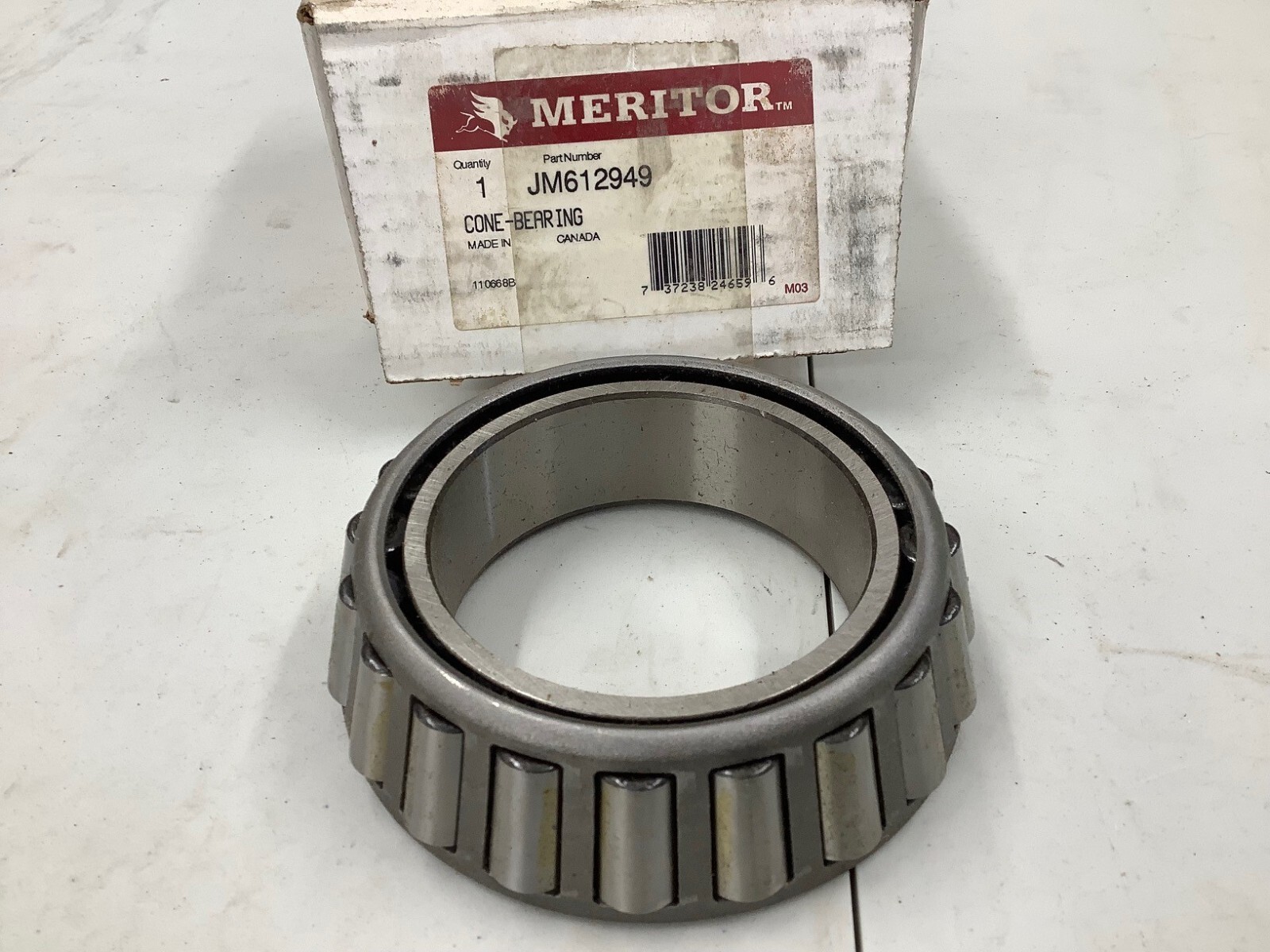MERITOR # JM612949- TAPERED ROLLER BEARING CONE; PREMIUM QUALITY NEW ...