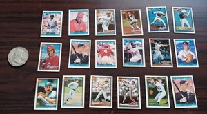 Micro Mini Baseball Cards. Cracker Jack Lot Of 18 | eBay