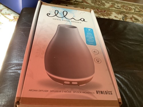 Homedics Ellia Open Your Senses Aroma Diffuser With Essential Oils Color Lights | eBay