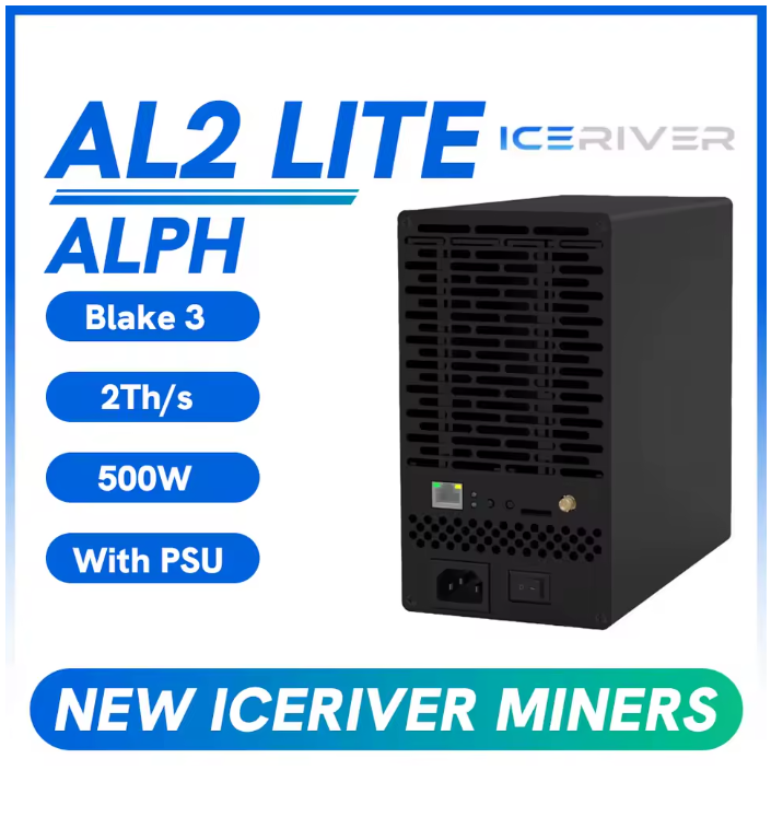 USA Seller - Iceriver AL2 Lite Alephium ALPH Miner 2TH/S 500W | eBay