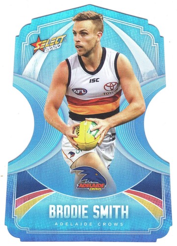 2020 AFL FOOTY STARS [DIE CUT ICE BLUE CARD] BDC7 Brodie SMITH ...