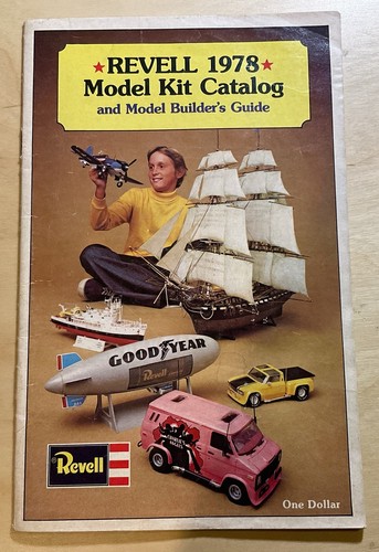 Revell Model Kit catalog 1978 Model Cars, Planes, Boats, and Trucks 40 ...