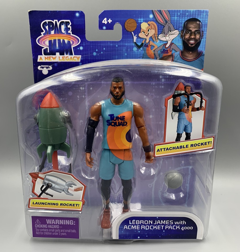 Space Jam A New Legacy 5" Lebron James Action Figure with Acme Rocket ...