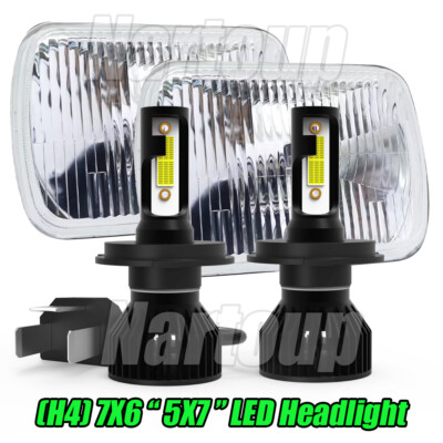 For Chevy Express 1500 2500 3500 Astro Cargo Van 5x7 7x6 LED White ...