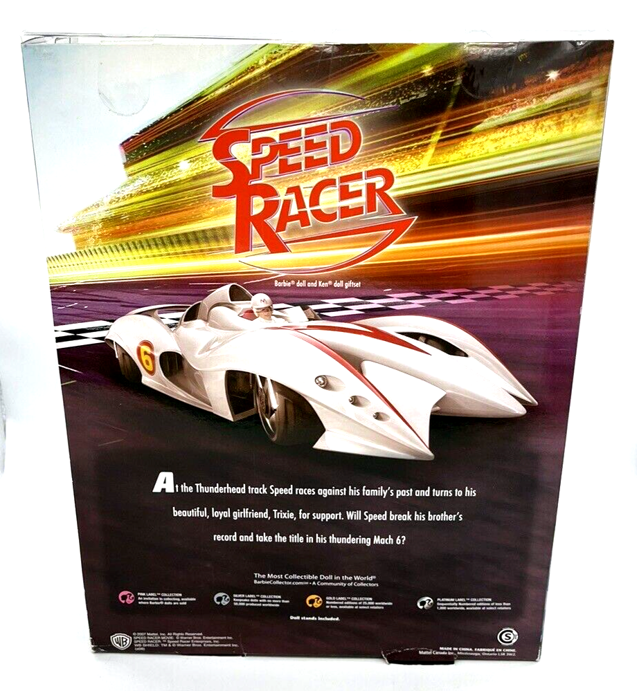 Speed+Racer+Barbie+and+Ken+Giftset+2008+Doll for sale online | eBay