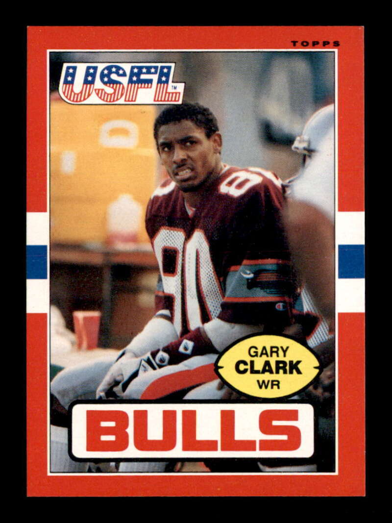 1985 Topps USFL #49 Gary Clark RC NM+ X3165353 | eBay