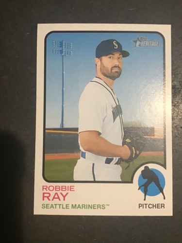 2022 Heritage Baseball Robbie Ray Base Card Seattle Mariners | eBay
