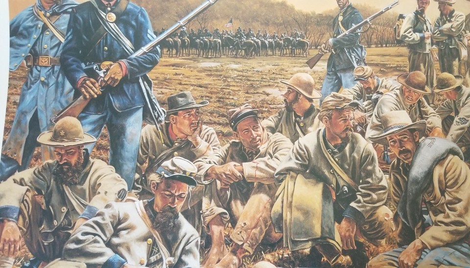 PRIDE OVER PREJUDICE - BATTLE OF NASHVILLE 1864 - ART PRINT - CIVIL WAR ...