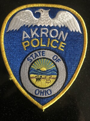 Akron Police Department Patch Ohio | eBay