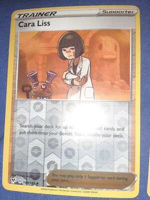 POKEMON REVERSE HOLO CARA LISS 149/185 | eBay