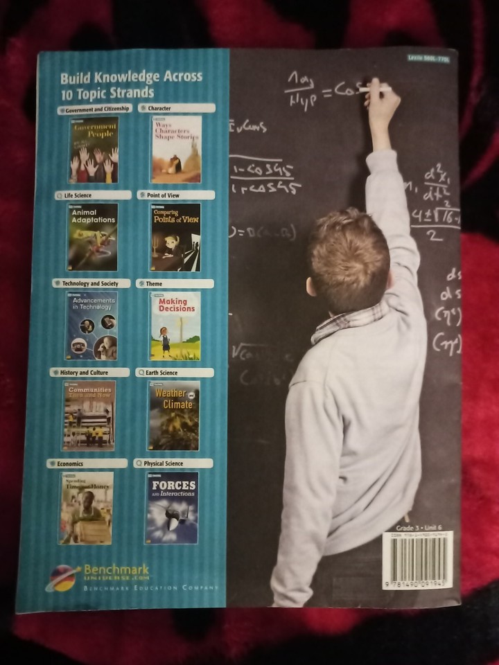 Texts for Close Reading Grade 3 Unit 6 Making Decisions Book ...