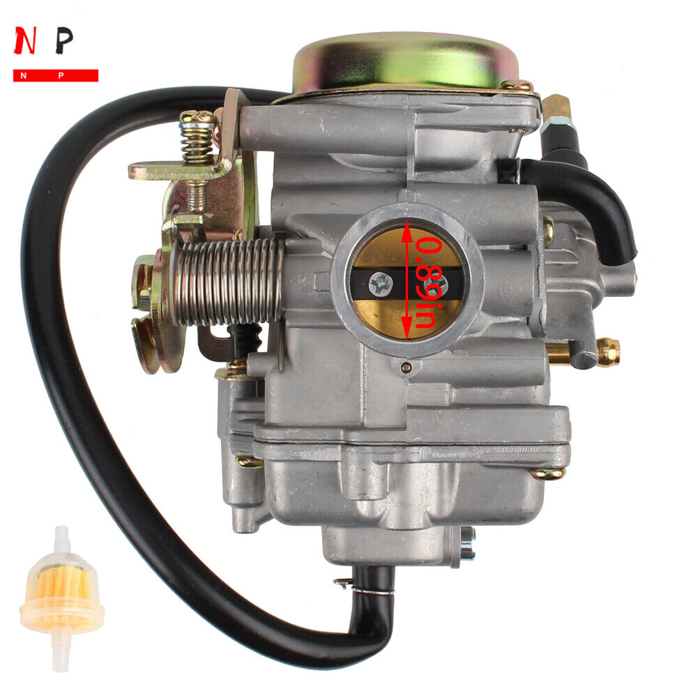 New For Yamaha Raptor 90 ATV 90cc Four Stroke Carb Carburetor 2009-2013 ...