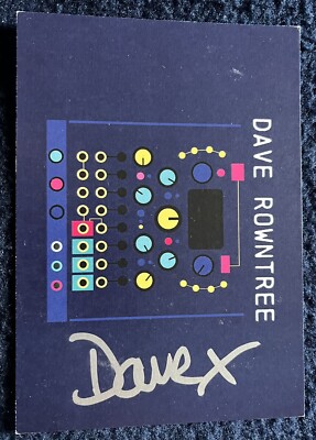 BLUR/ Dave Rowntree / Signed Promo Postcard 2023 | eBay